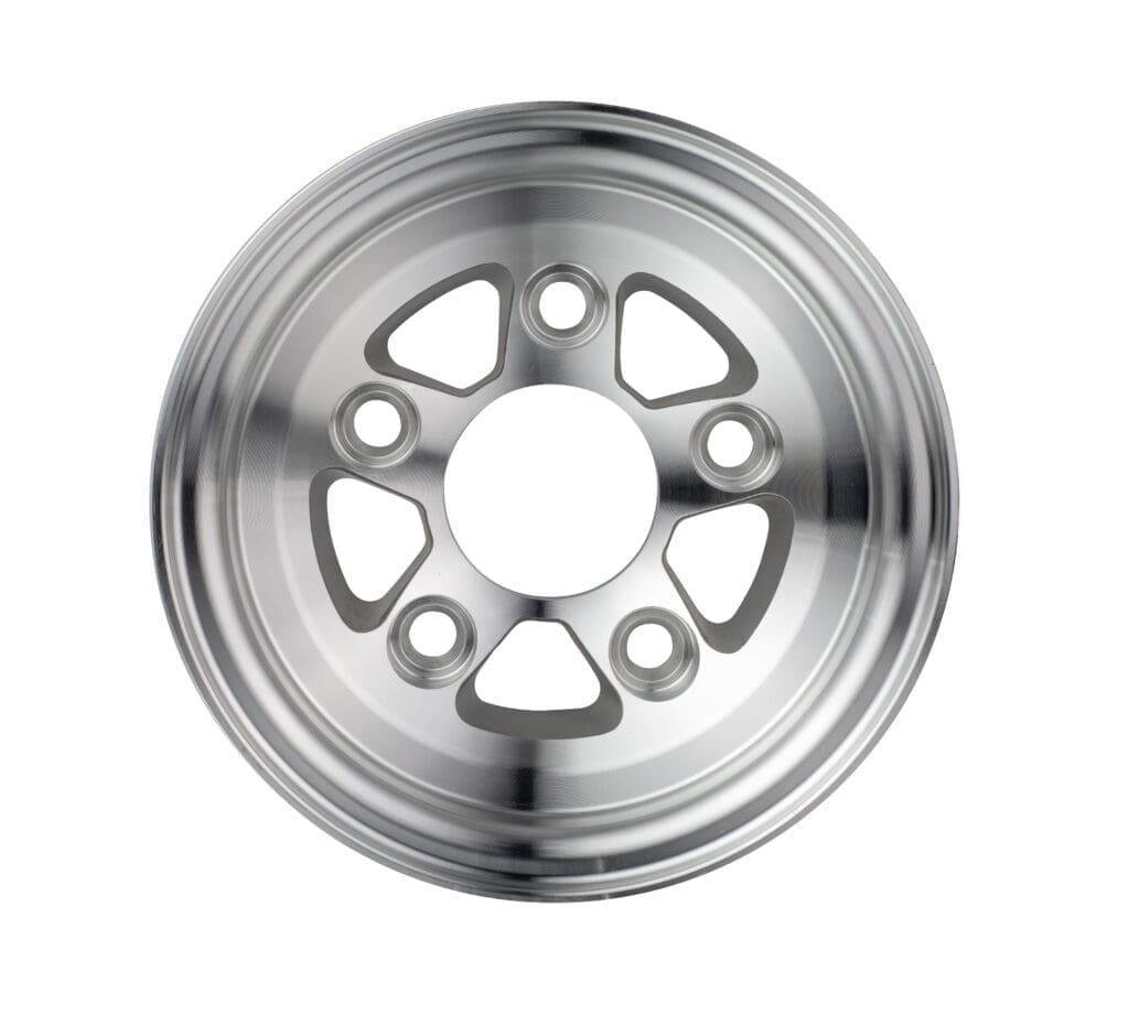 Collins Wheel Assembly Wheel in Diamond-polish Aluminum 5-lug, 1075 lb ...